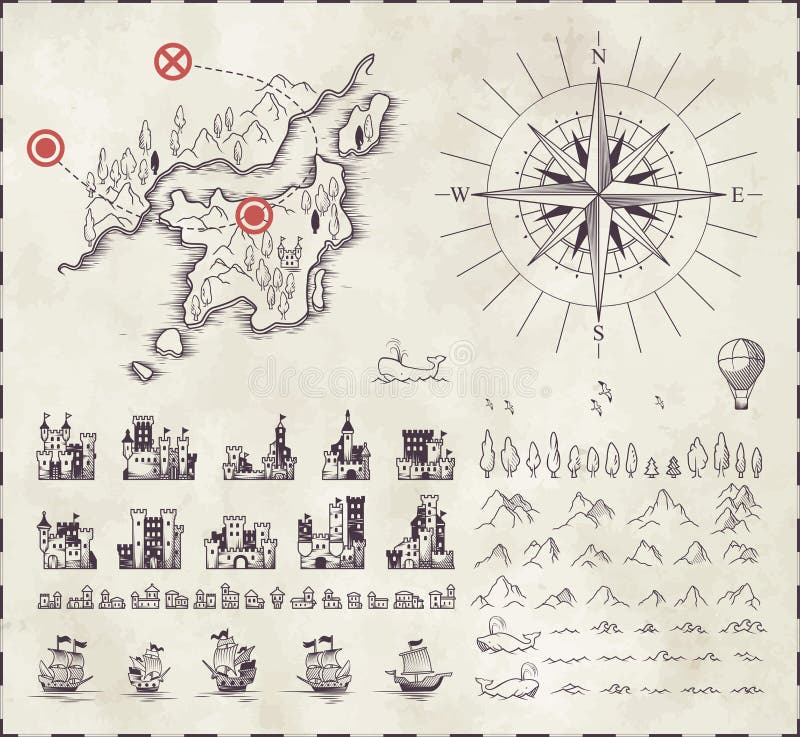 Cartography Stock Illustrations – 688,049 Cartography Stock ...