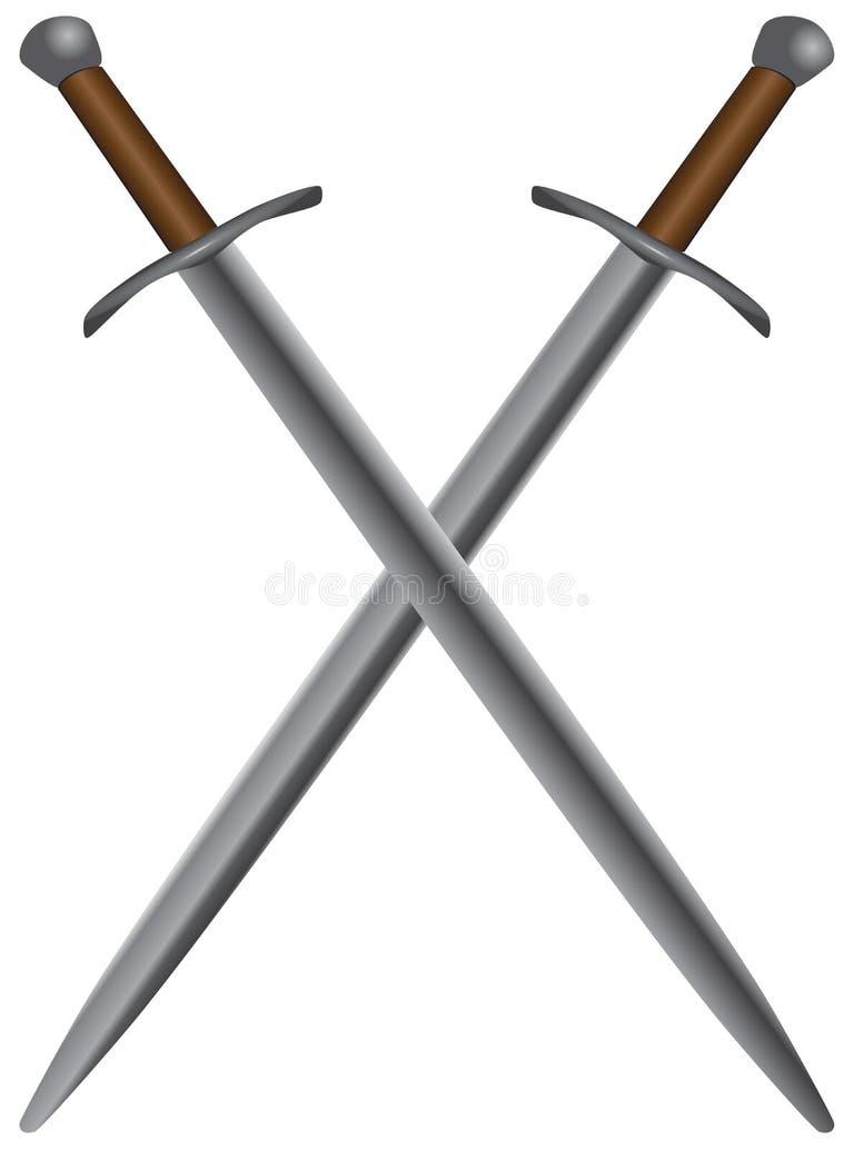 Double Swords Stock Illustrations – 135 Double Swords Stock ...