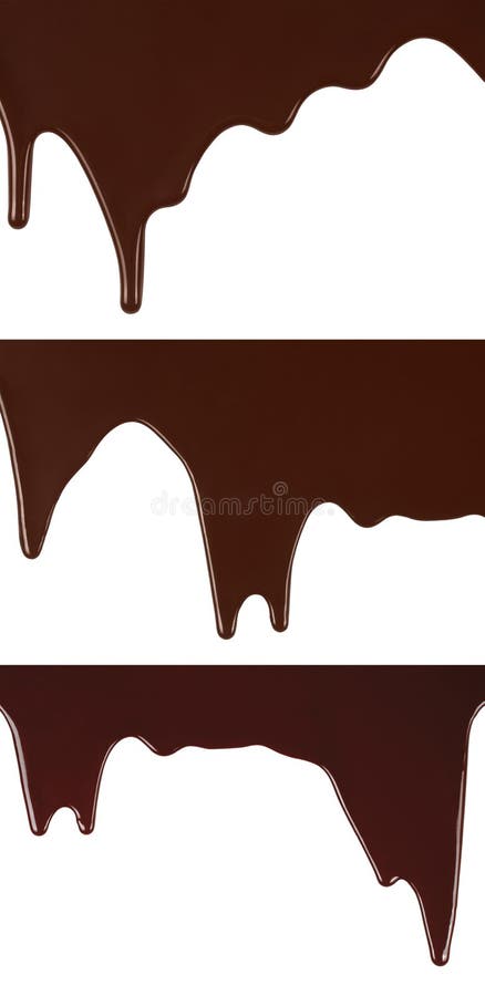 Melted chocolate dripping stock image. Image of drop - 28025819