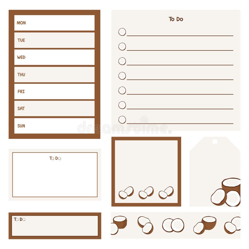 Set of Memo Pad, Mini Notepad, Cute Memo Pad, Stationery and Digital ...