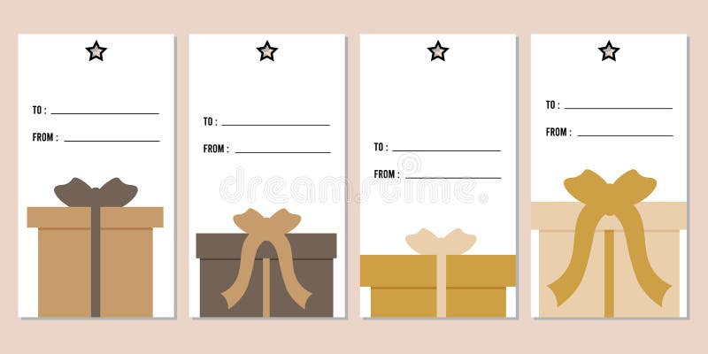 Merry Christmas Tags Set. Christmas Printable Gift Tags Stock ... Merry Christmas Tags Set. Christmas Printable Gift Tags Stock ...