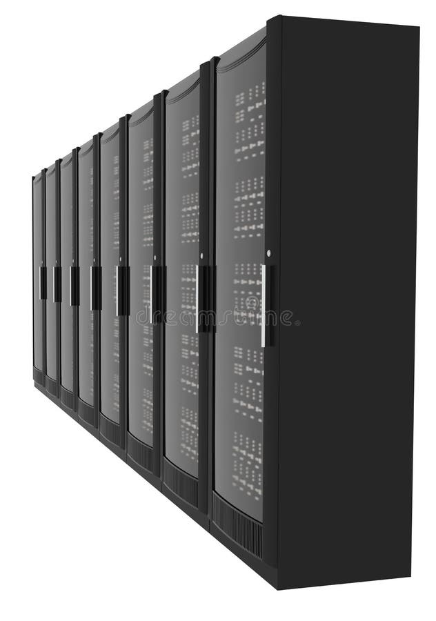 Set of Metal Lockers, Top View Stock Illustration - Illustration of ...