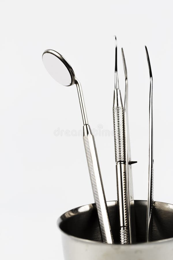 Set of Metal Medical Equipment Tools Stock Image - Image of handle ...