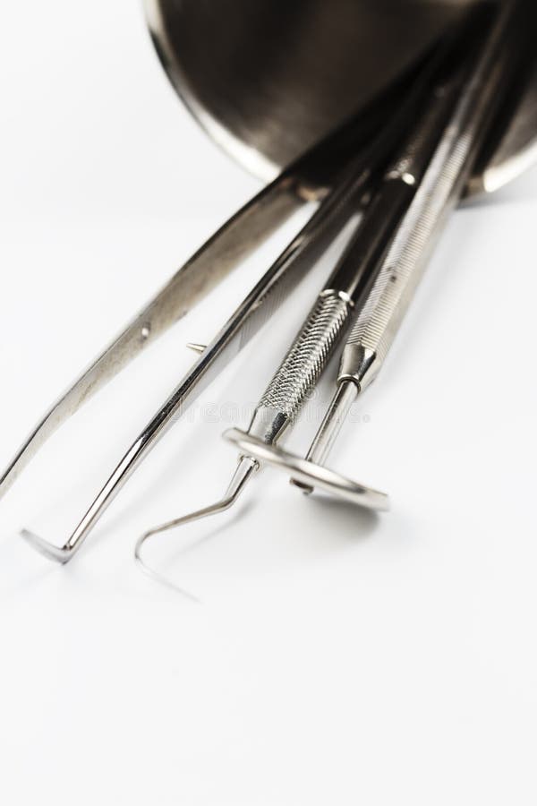 Set of Metal Medical Equipment Tools Stock Image - Image of carver ...