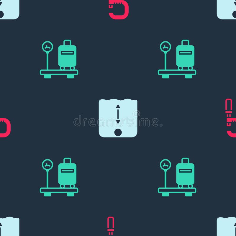 Set Micrometer, Depth Measurement and Scale with Suitcase on Seamless ...