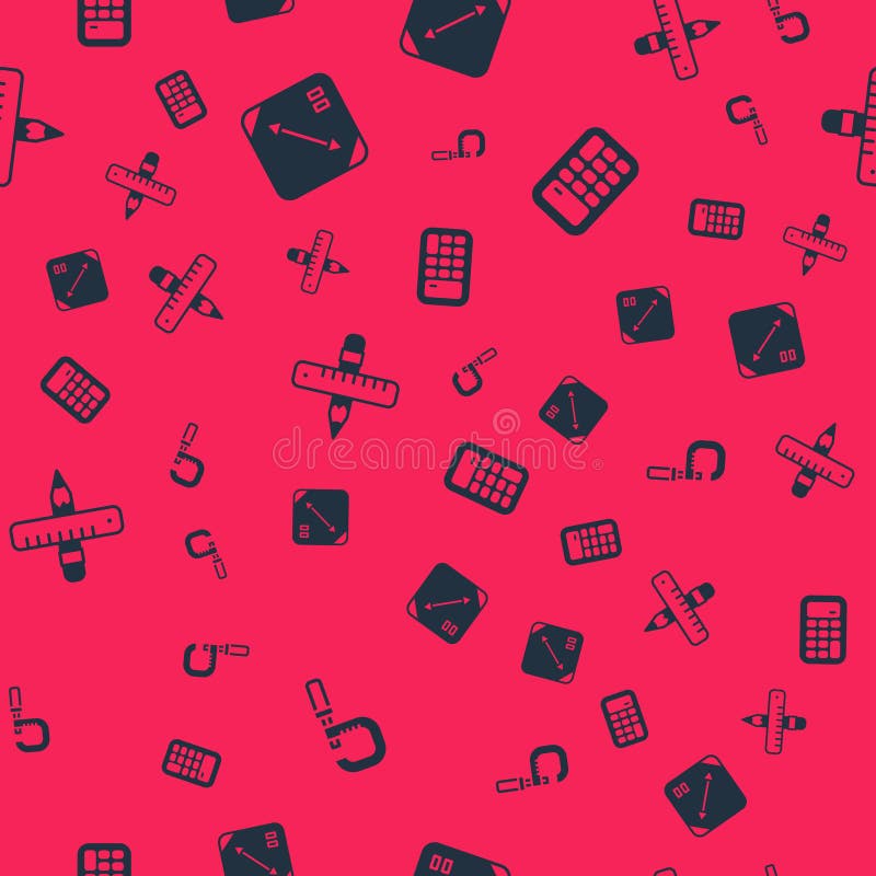 Set Micrometer, Diagonal Measuring, Crossed Ruler and Pencil and ...