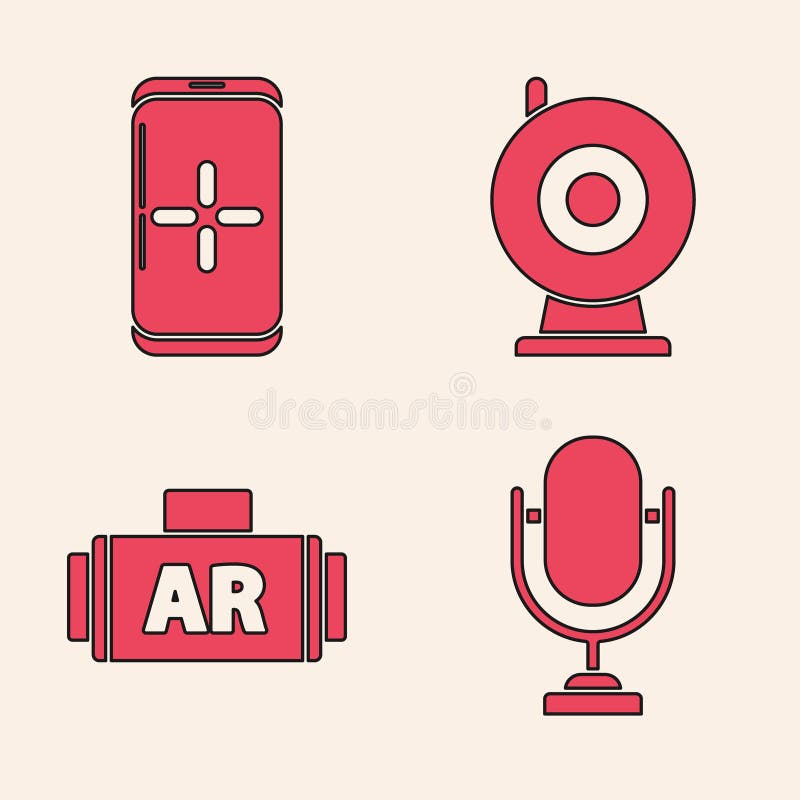 Microphone Ar Stock Illustrations – 105 Microphone Ar Stock ...