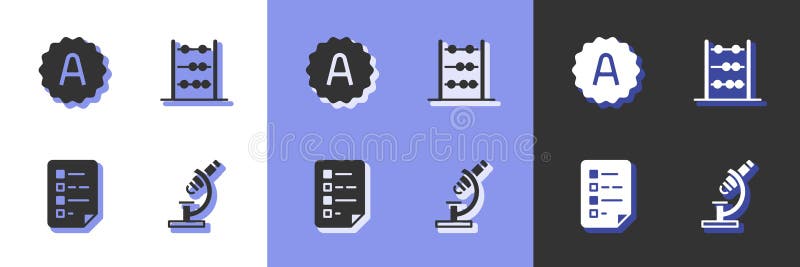 Set Microscope, Exam Sheet with a Plus Grade, Clipboard Checklist and ...