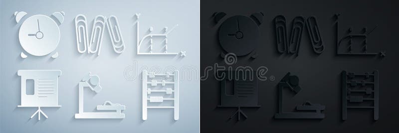 Set Microscope, Pie Chart Infographic, Presentation Financial Board ...