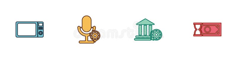 Fast Food Microphone Stock Illustrations – 246 Fast Food Microphone ...