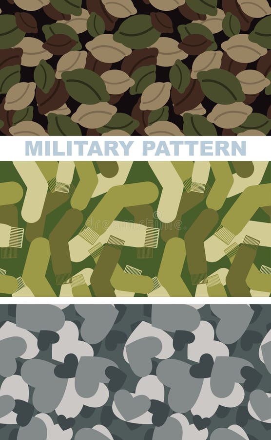 Military Camouflage USA. American Protective Seamless Pattern Stock ...