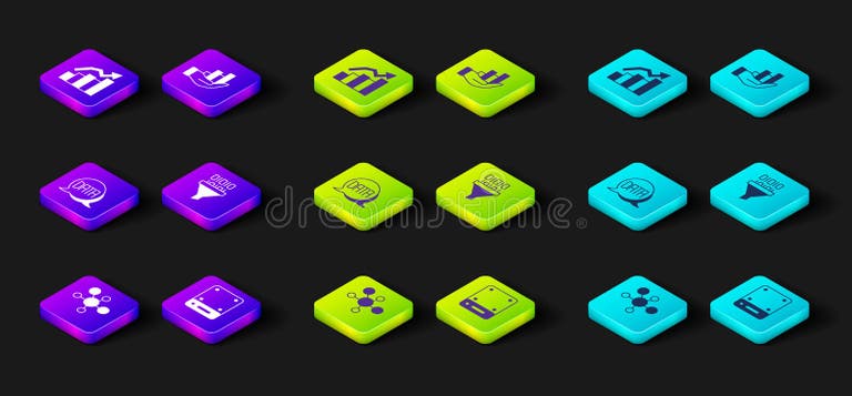 Set Mind Map Infographic, Server, Data Analysis, Binary Code, Pie Chart and Financial Growth ...