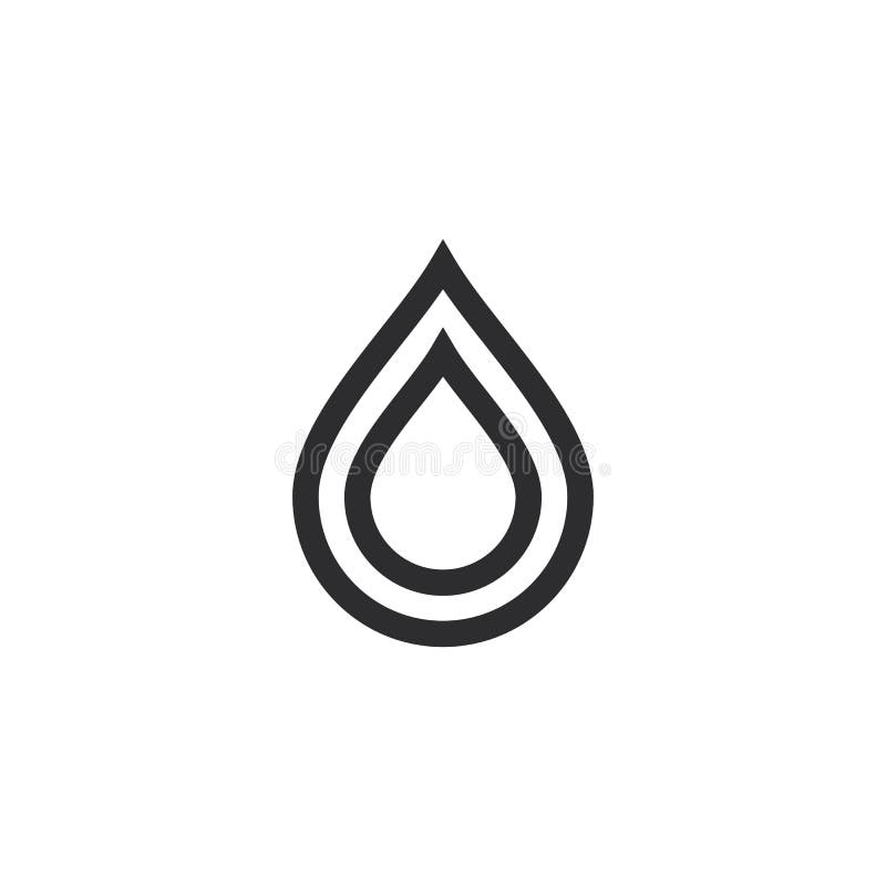 Set of Minimalist Water Drop Logo Vector Icon Illustration Stock Vector ... Set of Minimalist Water Drop Logo Vector Icon Illustration Stock Vector ...