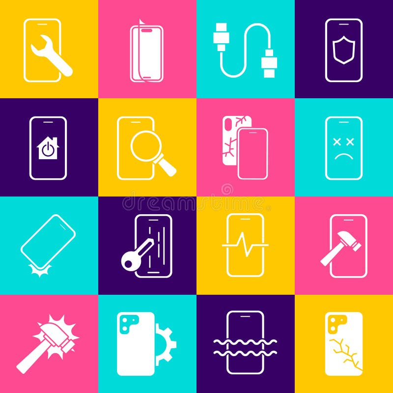 Dead Phone Smart Stock Illustrations – 623 Dead Phone Smart Stock ...