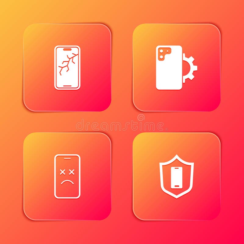 Set Mobile with Broken Screen, Phone Repair Service, Dead Mobile and ...