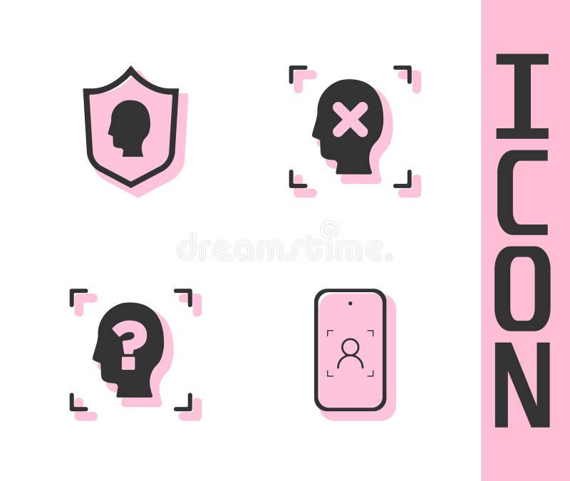 Set Mobile and Face Recognition, User Protection, Face and Rejection ...