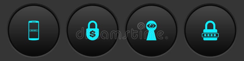 Password Eye Vector Stock Illustrations – 4,254 Password Eye Vector ...