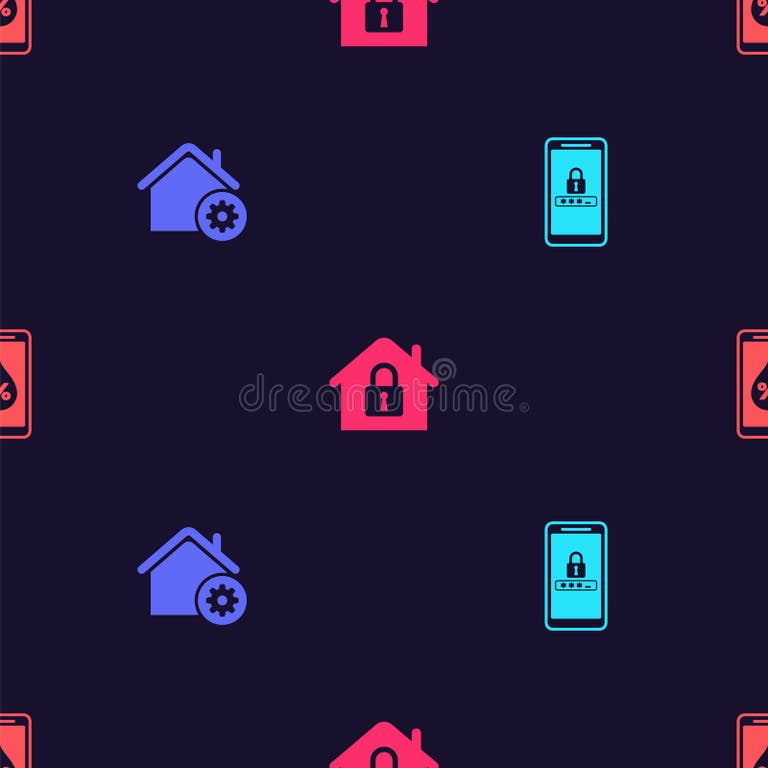 Set Mobile and Password Protection, Smart Home Settings, House Under ...