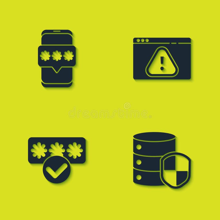 Set Mobile and Password, Server with Shield, Password Protection and ...