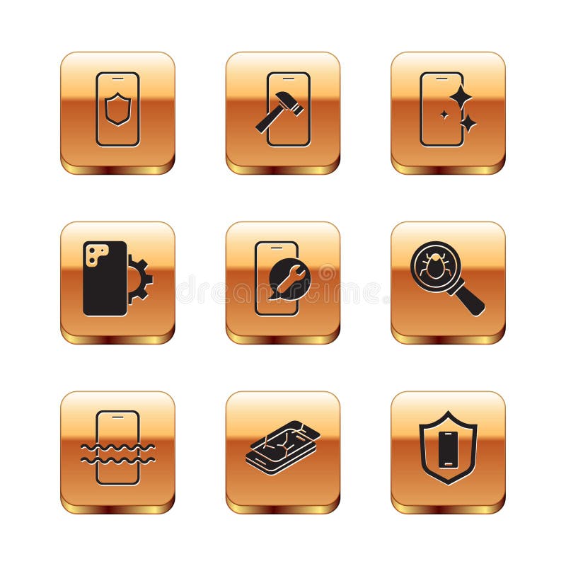 Set Mobile with Shield, Waterproof Phone, Broken Screen, Service, Phone ...