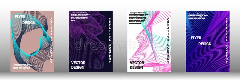 A Set of Modern Abstract Covers with Abstract Gradient Linear Waves ...