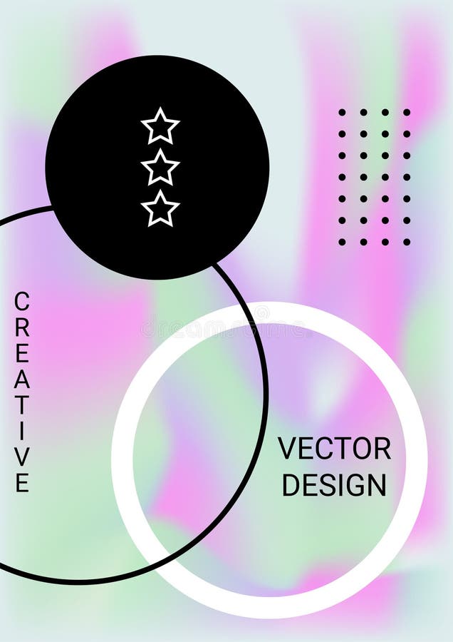 A Set of Modern Abstract Covers. Creative Backgrounds Stock Vector ...