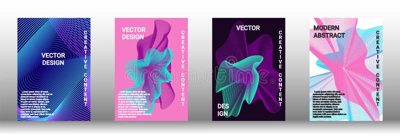 A Set of Modern Abstract Covers with Abstract Gradient Linear Waves ...