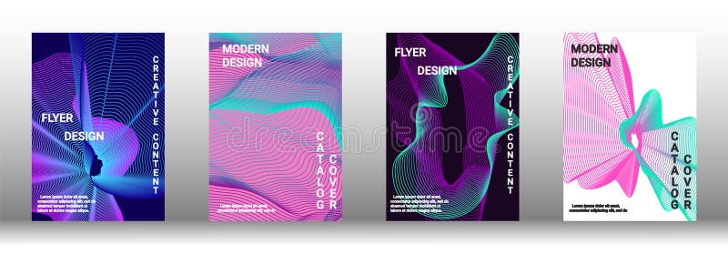 A Set of Modern Abstract Covers with Abstract Gradient Linear Waves ...
