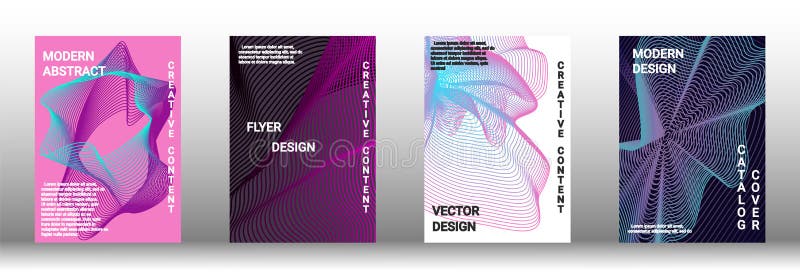 A Set of Modern Abstract Covers with Abstract Gradient Linear Waves ...