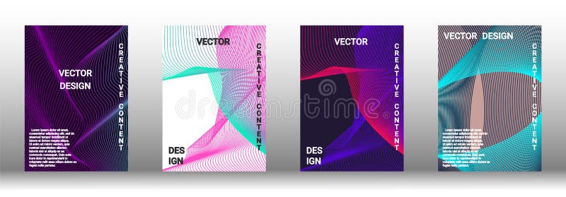 A Set of Modern Abstract Covers with Abstract Gradient Linear Waves ...