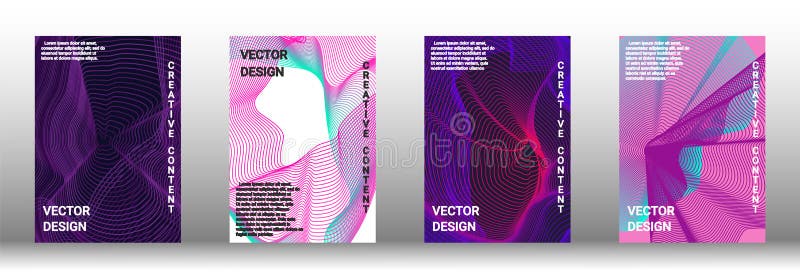 A Set of Modern Abstract Covers with Abstract Gradient Linear Waves ...