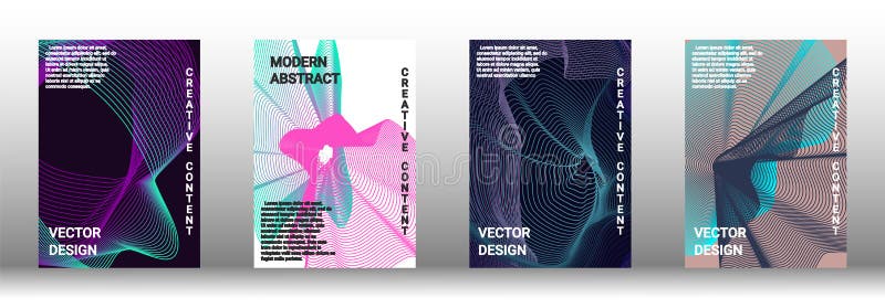 A Set of Modern Abstract Covers with Abstract Gradient Linear Waves ...