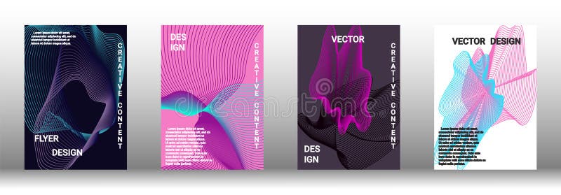 A Set of Modern Abstract Covers with Abstract Gradient Linear Waves ...