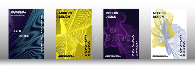 A Set of Modern Abstract Covers with Abstract Gradient Linear Waves ...