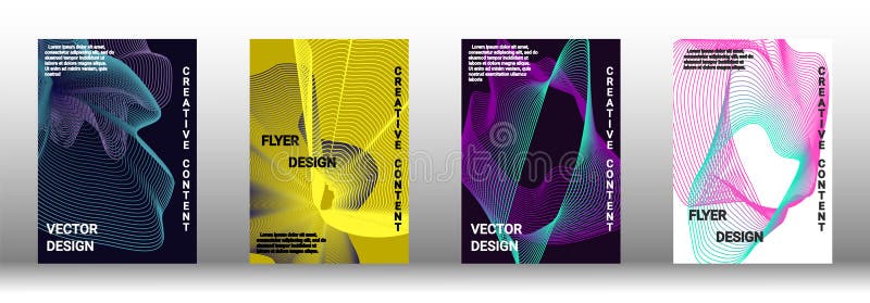 A Set of Modern Abstract Covers with Abstract Gradient Linear Waves ...