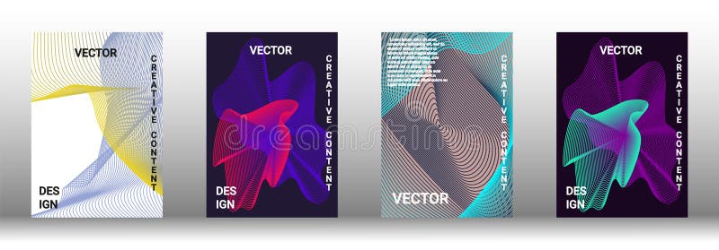 A Set of Modern Abstract Covers with Abstract Gradient Linear Waves ...