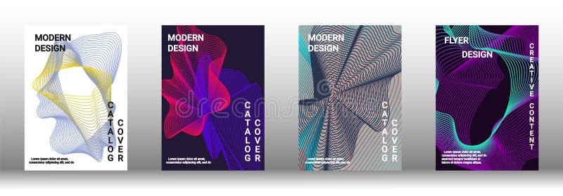 A Set of Modern Abstract Covers with Abstract Gradient Linear Waves ...