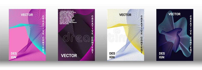 A Set of Modern Abstract Covers with Abstract Gradient Linear Waves ...