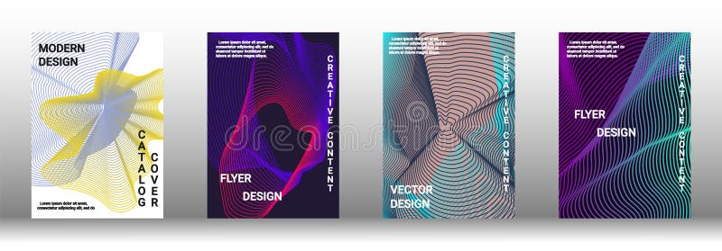 A Set of Modern Abstract Covers with Abstract Gradient Linear Waves ...
