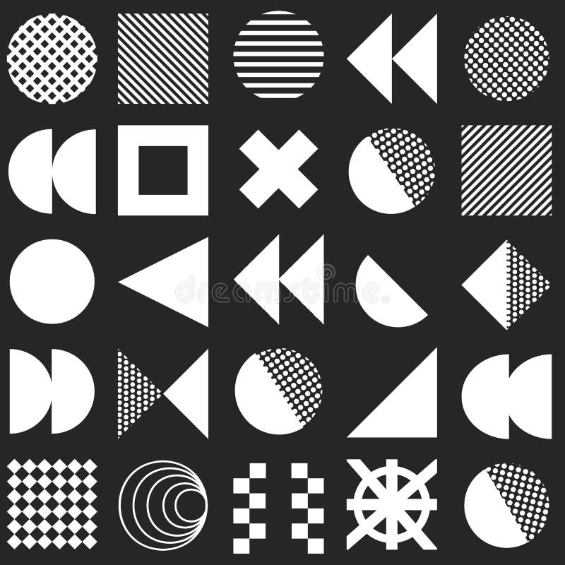 Set of Modern Abstract Design Elements, Template for Your Project Stock ...