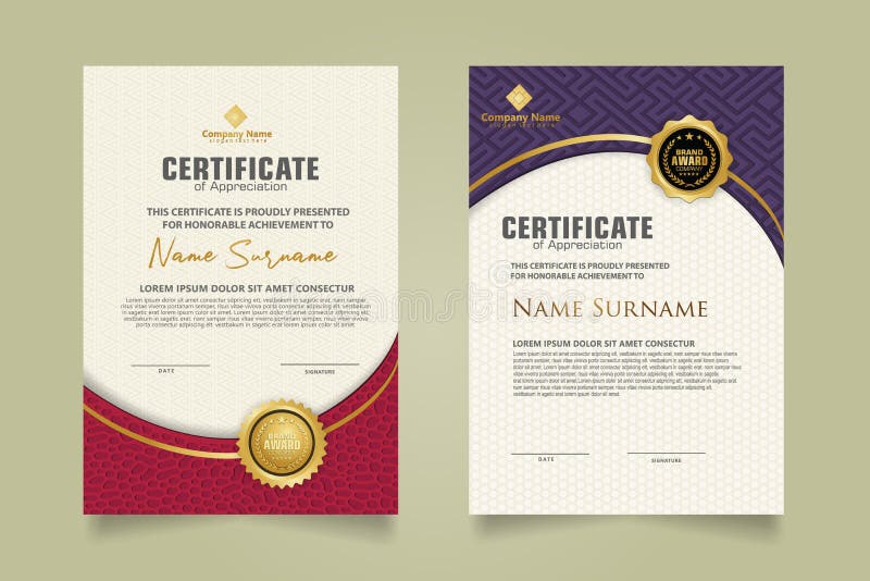 Vertical Certificate Template Stock Illustrations – 8,183 Vertical Certificate Template Stock ...