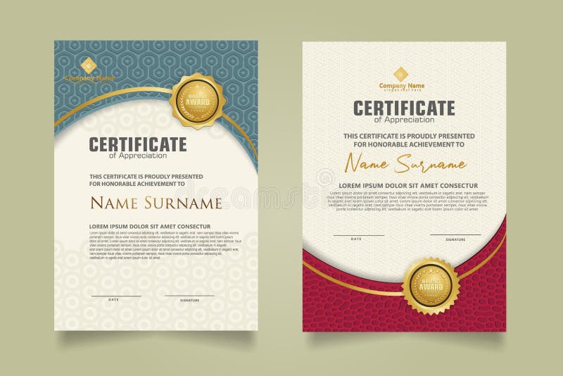 Vertical Certificate Template Stock Illustrations – 8,183 Vertical Certificate Template Stock ...