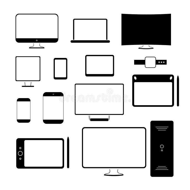 Devices Pictogram Stock Illustrations – 5,485 Devices Pictogram Stock ...