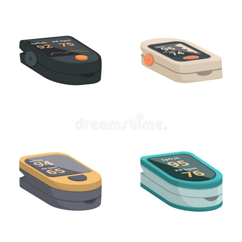 Pulse Oximeters Stock Illustrations – 26 Pulse Oximeters Stock ...