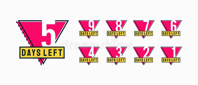 Countdown Sales Vector Stock Illustrations – 308 Countdown Sales Vector ...