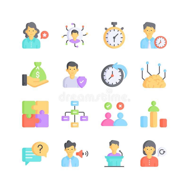 Modern UI, UX Icons and Business Concepts for Digital Projects Stock ...