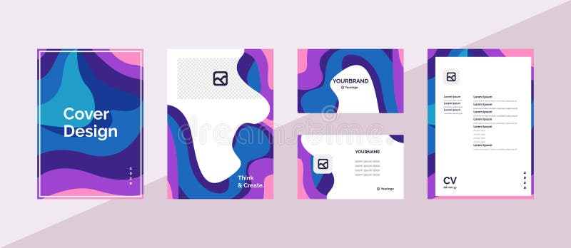 Set of Abstract Modern Template Layout Ready for Various Purpose Your ...