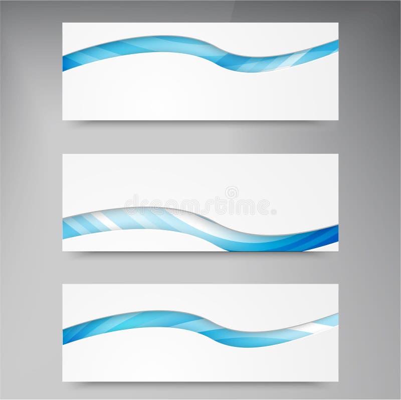 Set of Modern Vector Banners with Stock Vector - Illustration of ...