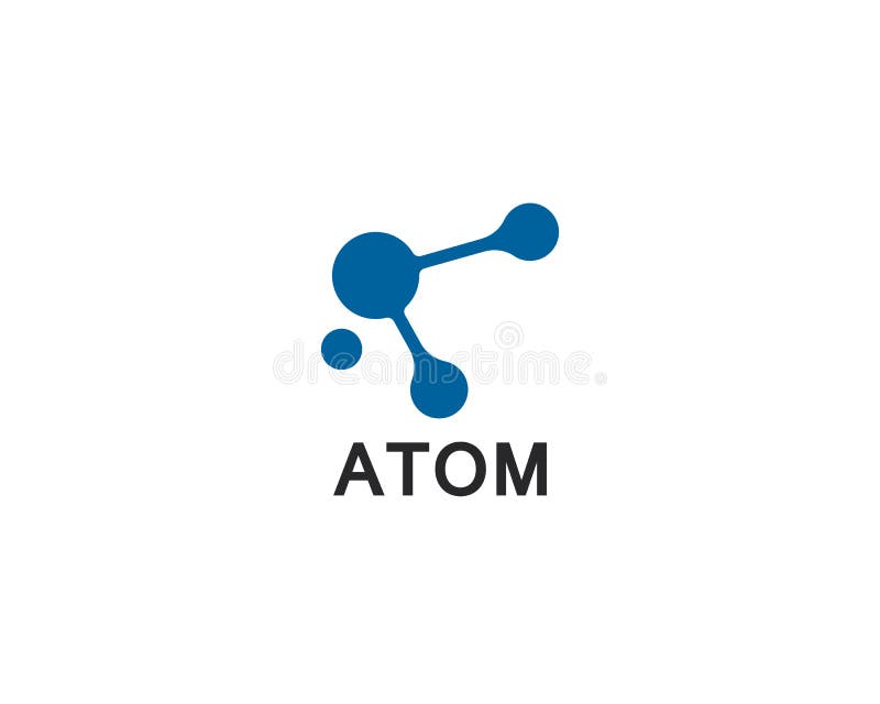 Set of Molecule Atom Logo Icon Vector Stock Vector - Illustration of ...
