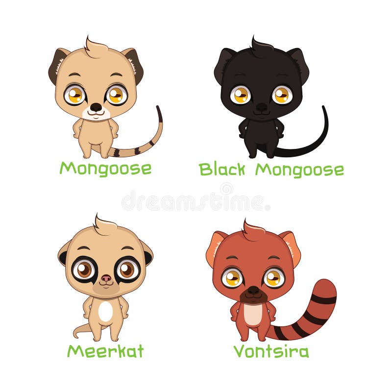Mongoose Cartoon Stock Illustrations – 286 Mongoose Cartoon Stock ...